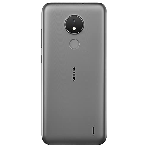 Nokia C21 | Android 11 (Go Edition) | Unlocked Smartphone | All Day Battery | Dual SIM | 2/32GB | 6.52-Inch Screen | Charcoal