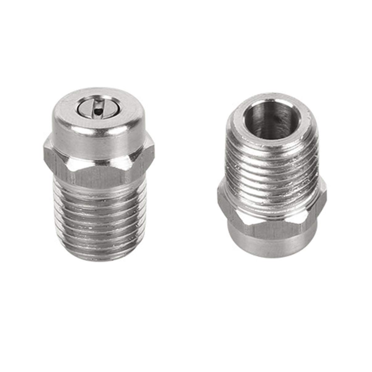 Happyyami 2pcs Sprayer Connector Pressure Cleaner Washing Connect Power Sprayers High Pressure Water Hose Nozzle Diamond Art Industrial Hose Nozzles Sector Car Wash
