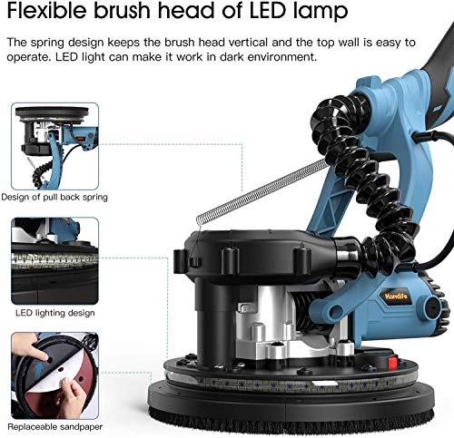 Drywall Sander,Handife 800W Electric Foldable Wall Sander
