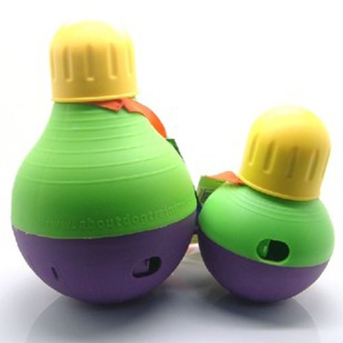 Starmark Treat Dispensing Bob-a-Lot Dog Toy, All Breed Sizes (Pack of 1)
