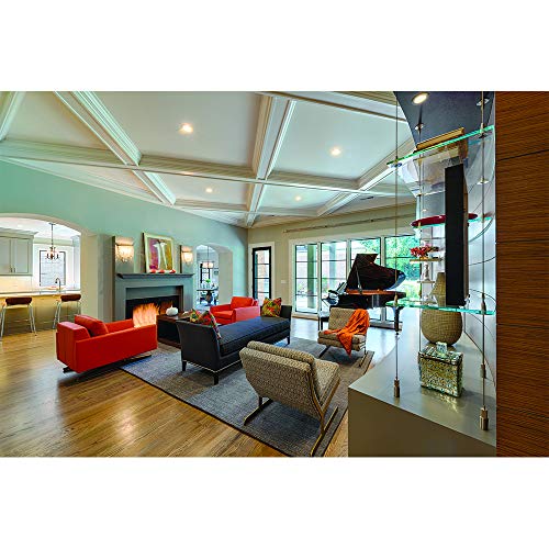 HALO LT 4 inch Selectable 3CCT (3000K-5000K) Integrated LED, White Recessed Light, Dimmable Retrofit Trim
