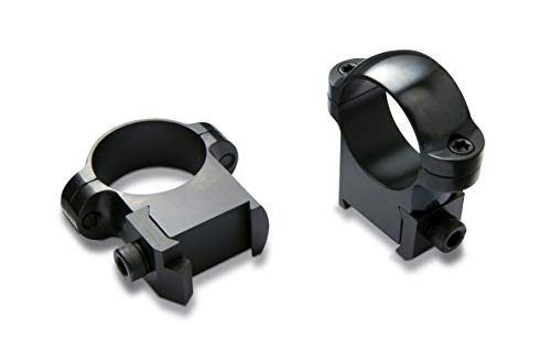 Burris Optics CZ-Style Rings 420130, 420140, Designed to Fit CZ Receiver - Mounting Accessories, Burris Rings Mount, CZ 527 Short-Action,Black,Medium,Black,Medium Height