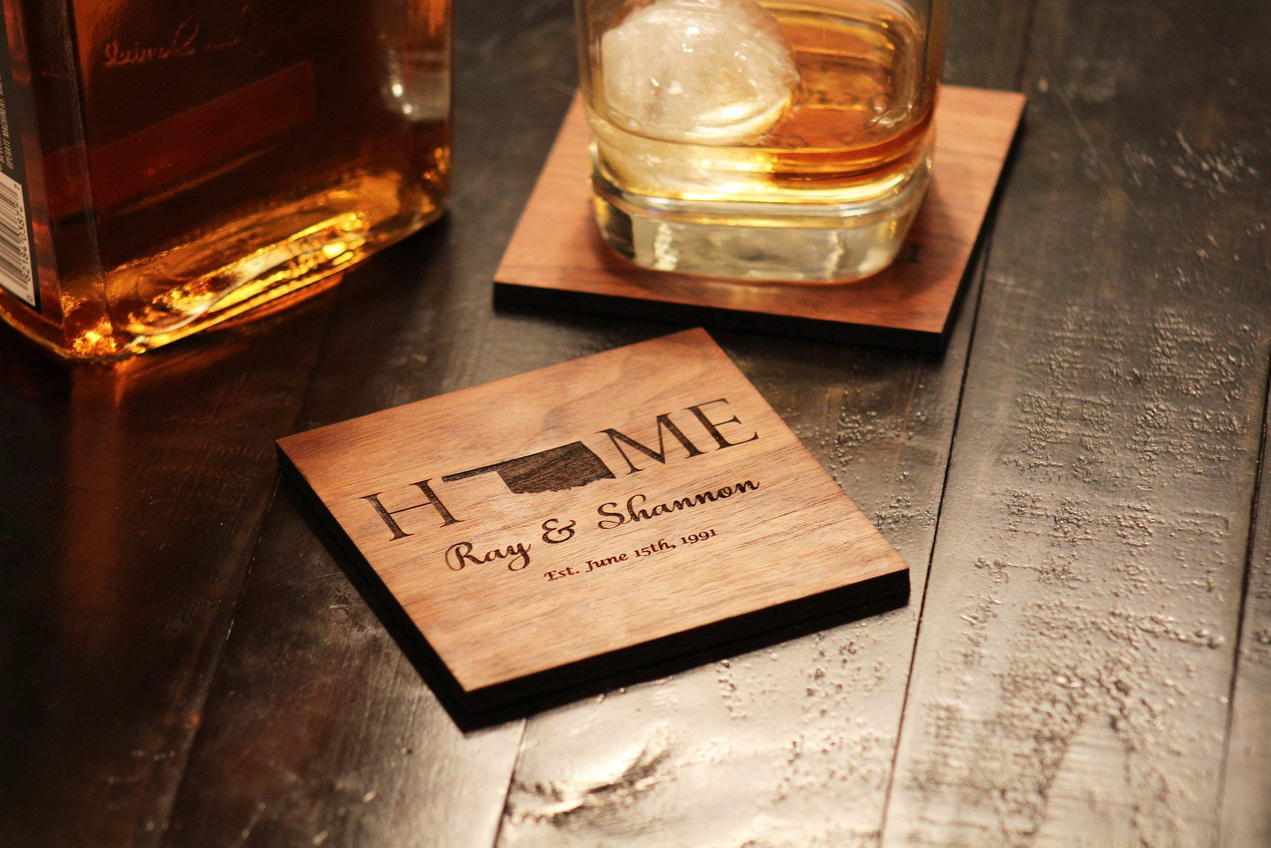Custom House warming Gifts - Perfect Gift Idea for Brand New Homeowners - Personalized Wooden Cutting Board for Friends, Couples, Homeowners, and Newlyweds!