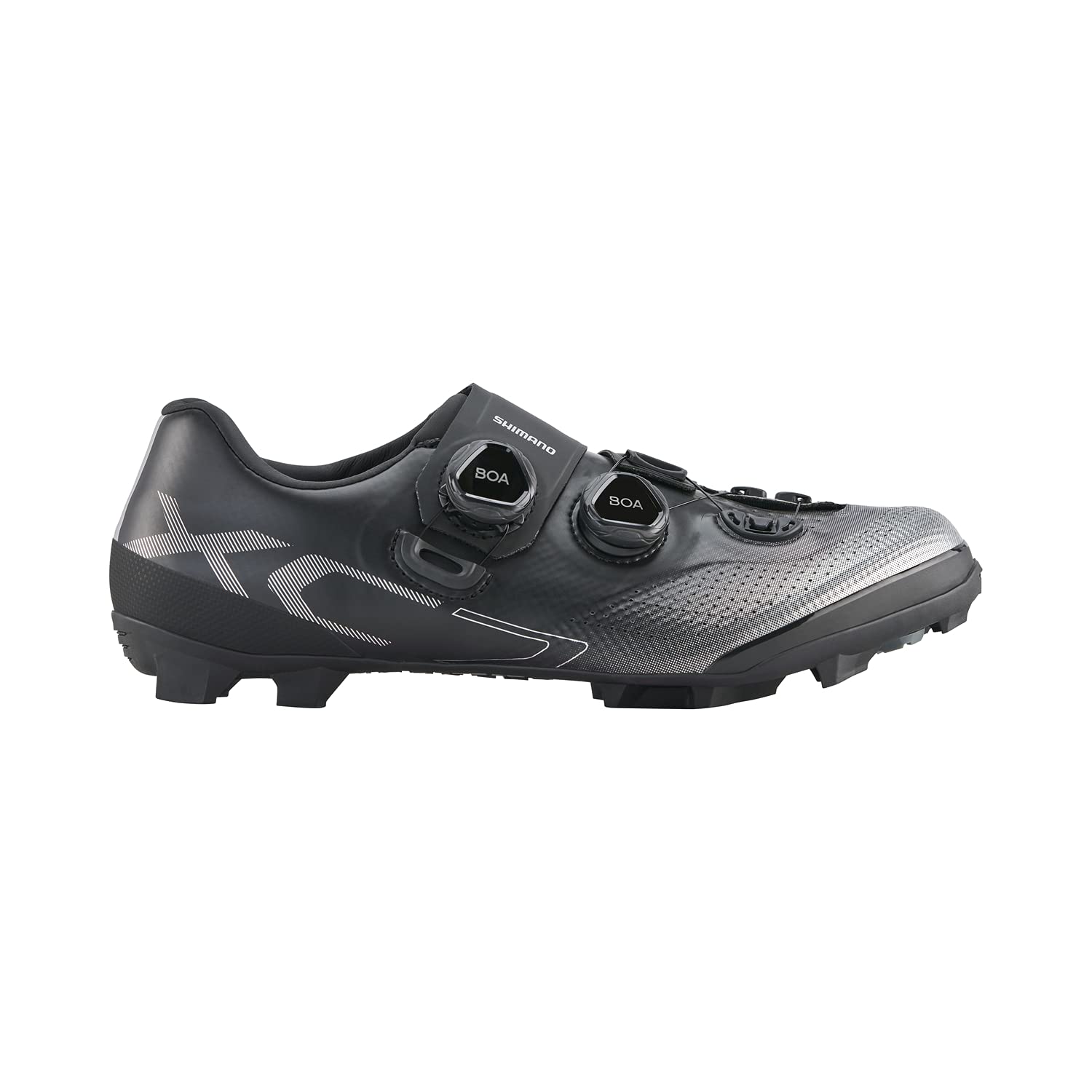 SHIMANO SH-XC702 Competition-Level Men's Off-Road Racing Shoe, Black, 11.5-12