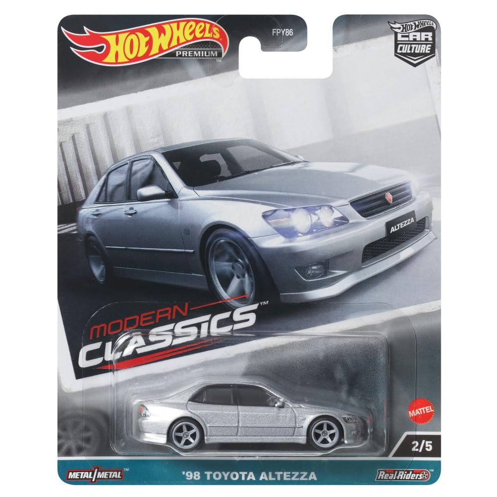 Hot Wheels HKC66 Car Culture Modern Classics - '98 Toyota Altezza [3 Years Old and Up]