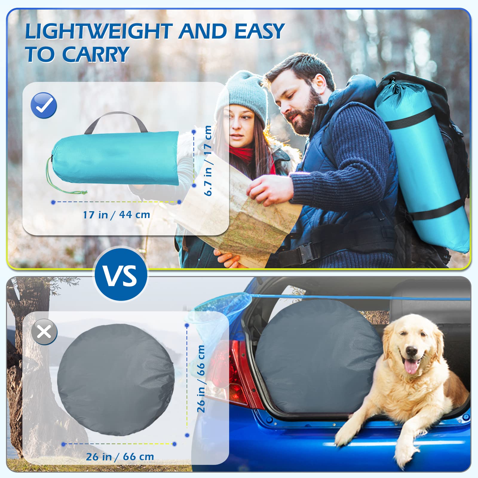 Beach Tent Sun Shade Shelter: 3-4 Person Large Anti-UV Windproof Portable Lightweight Tent Canopy Cabana with Extendable Floor Outdoor