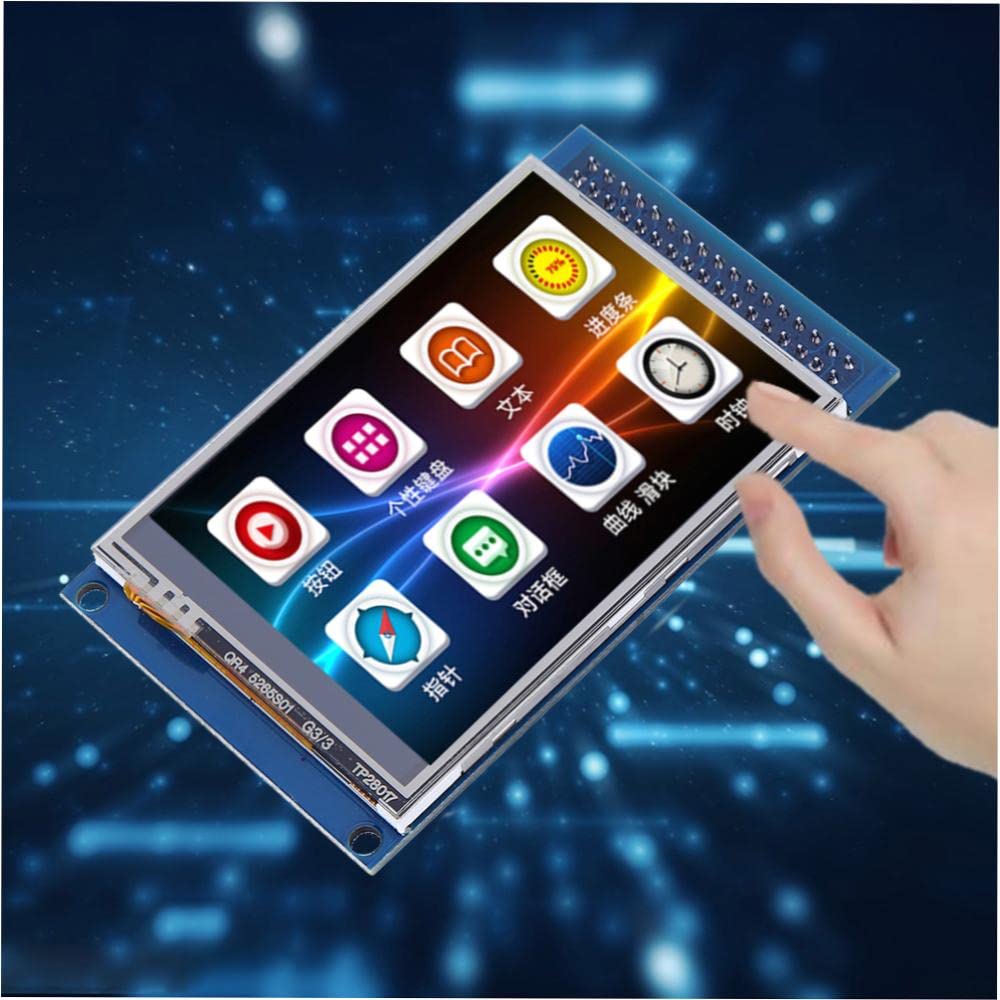 DIY Electronics Display Board for OpenEdv and ALIENTEK Modules - 2.8-Inch TFT Touchscreen LCD Display Module with Printed Circuit Board