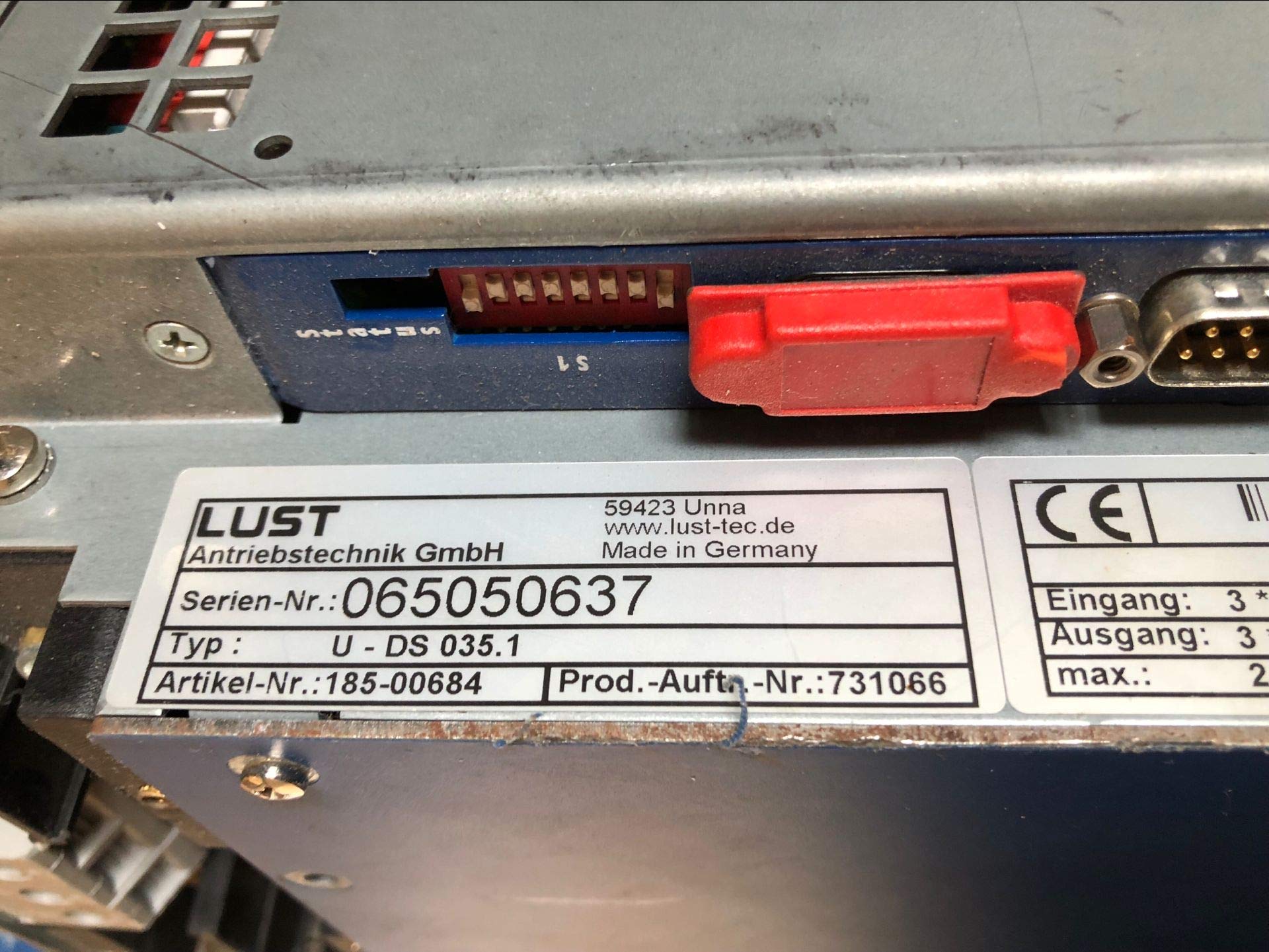 Lust U-DS 035.1 U-DS035.1Servo Drive