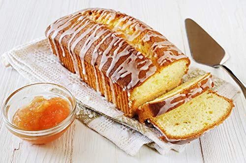 Gourmet Pound Cake Mix โ Meyer Lemon Pound Cake Mix from Southern Living โ Rich, Moist, Buttery, Tangy, Sweet Pound Cake with Glaze