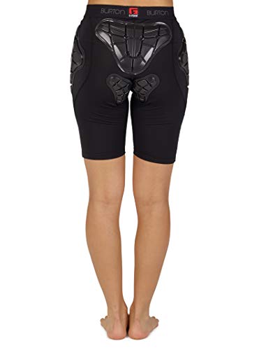 Burton Womens Total Impact Short, True Black, Large