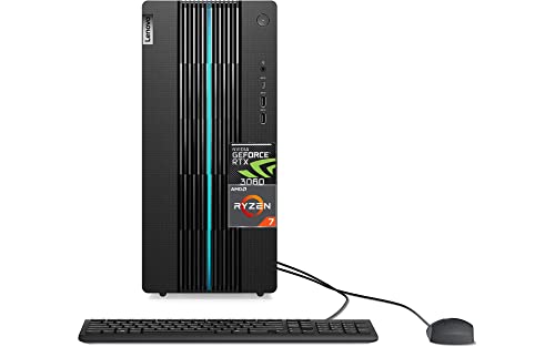 Lenovo IdeaCentre Gaming Desktop 2023 Newest, NVIDIA GeForce RTX 4090 Graphics, AMD Ryzen 9 5700G Processor(Beat i7-12650H), 16GB DDR4 RAM, 1TB SSD, 1TB HDD, Bluetooth, HDMI, Windows 11 Home