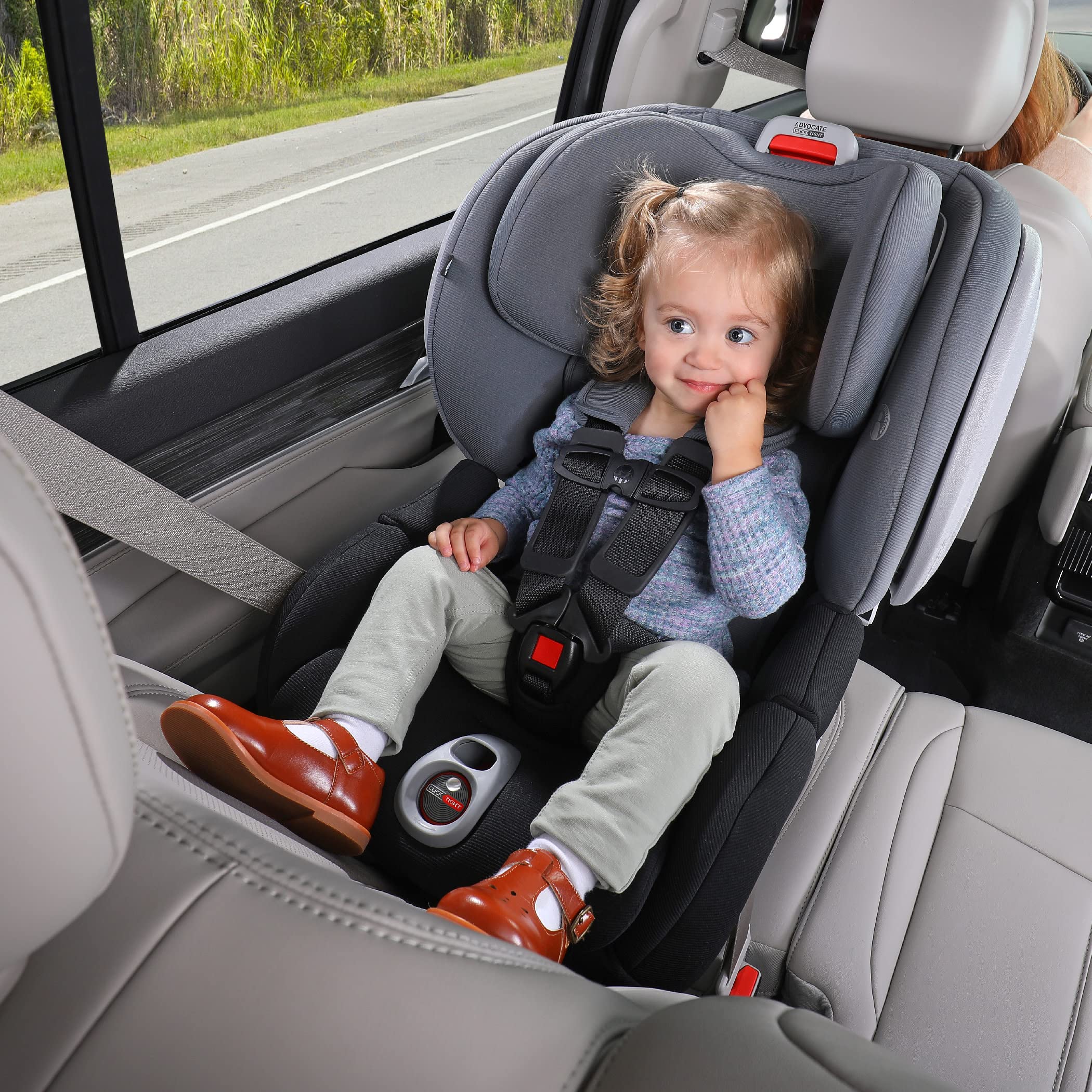 Britax Advocate Clicktight Convertible Car Seat, Blue Ombre SafeWash