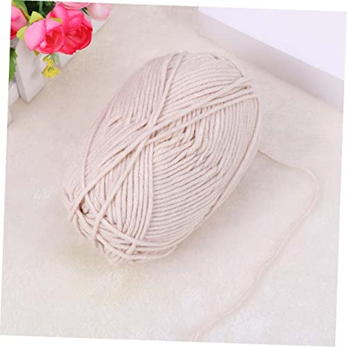 EXCEART Chunky Yarn Fuzzy Yarn Knitting Yarn Cone Thick Knitting Yarn Crochet Thread Line Doll Frosting Suite Soft Cotton Yarn for Knitting Yarn Soft Thick Yarn Acrylic Yarn Crochet Kit