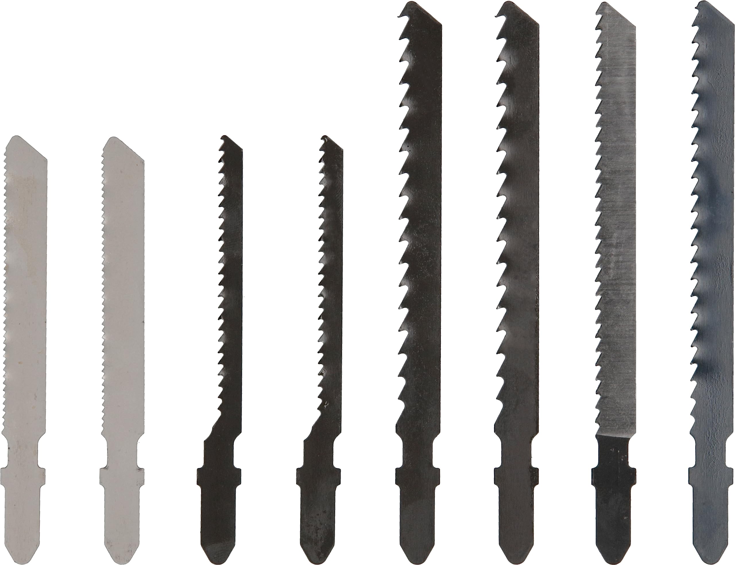 Bosch 2607019458 Jigsaw Blade Set with T-Shaft 8 Pcs