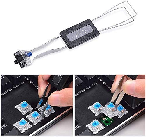 Byhoo Switch Opener Cherry MX Switches Openers for Mechanical Keyboard with Switches Keycap Puller, Switches Key Cap Tool for Keyboard Switch Lover Gamers