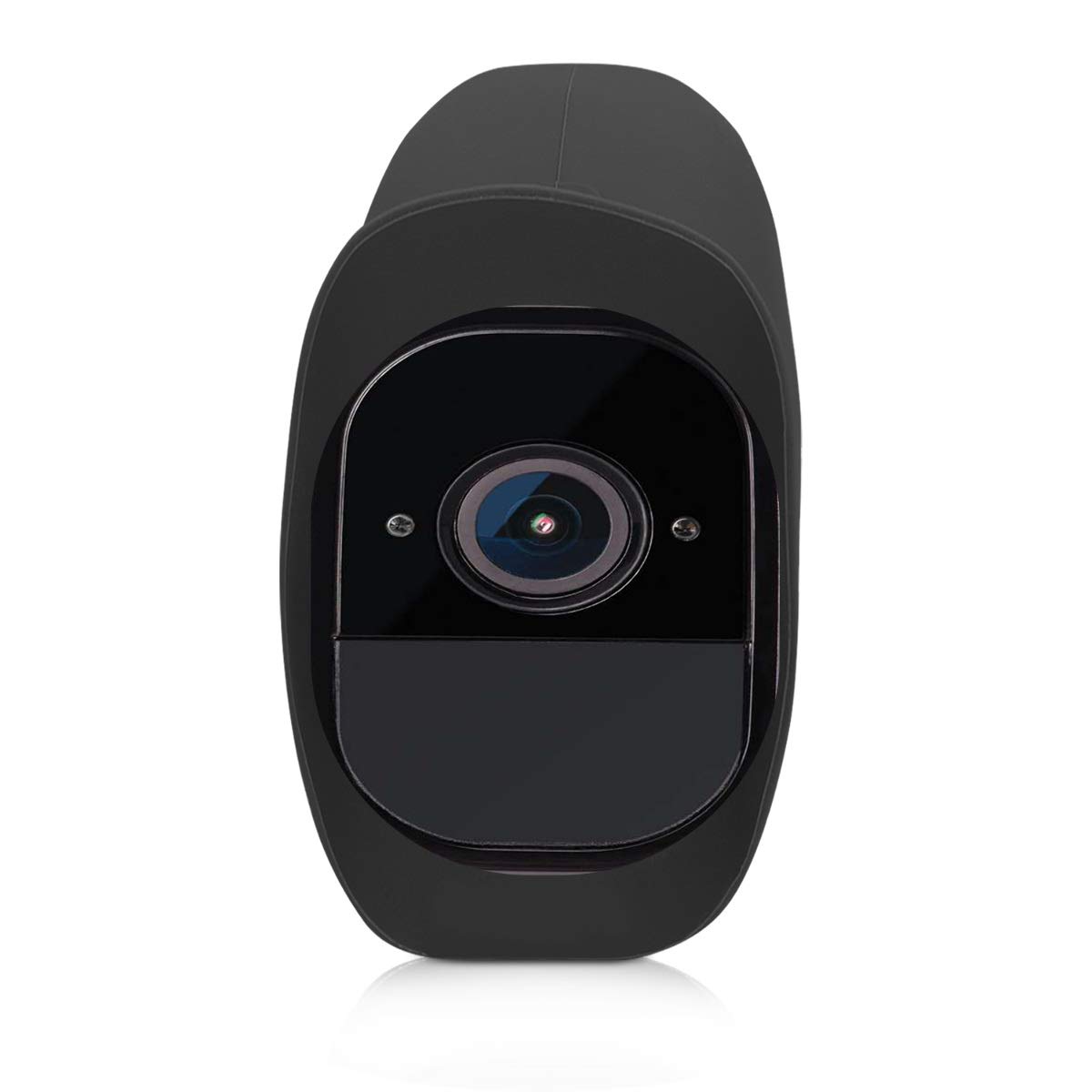kwmobile 2X Skin Compatible with Arlo Pro/Pro 2 Smart - Silicone Security Camera Case Outdoor CCTV Cover - Black