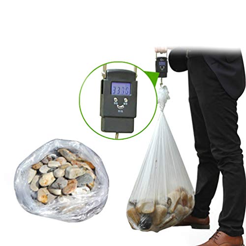 Hemoton White Garbage Bags Clear Garbage Bags, 50 pcs Trash Bags Garbage Bags, Wastebasket Bin Liners, Thickened Trash Bags for Bathroom Bedroom Office Garbage Can (90 * 70cm) Comforter Storage Bag
