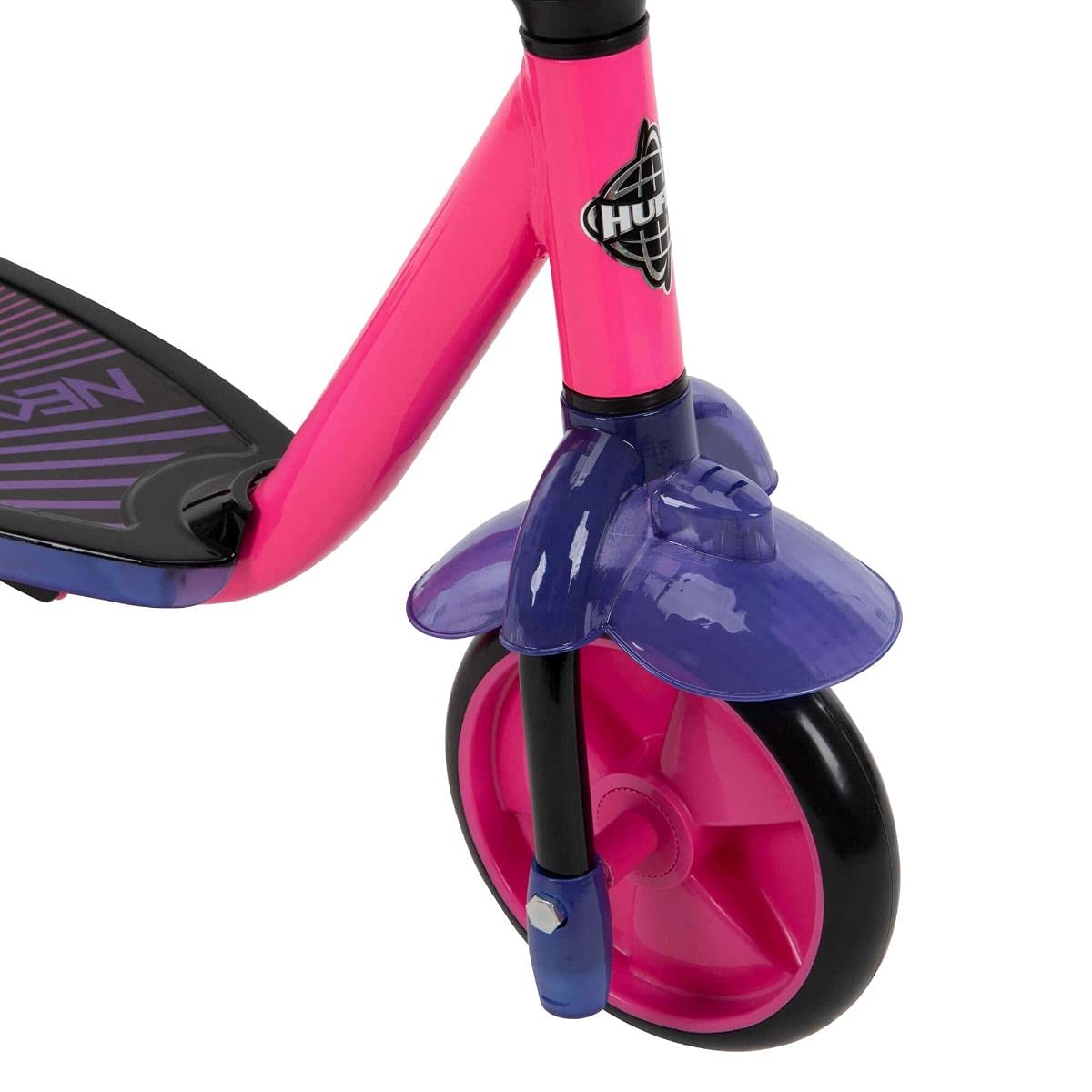 Huffy Neowave Electro-Light 3-Wheel Preschool Scooter β Pink and Purple