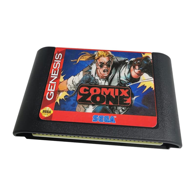 Comix Zone-Games 16 Bit MD Game Card For PAL And NTSC Version