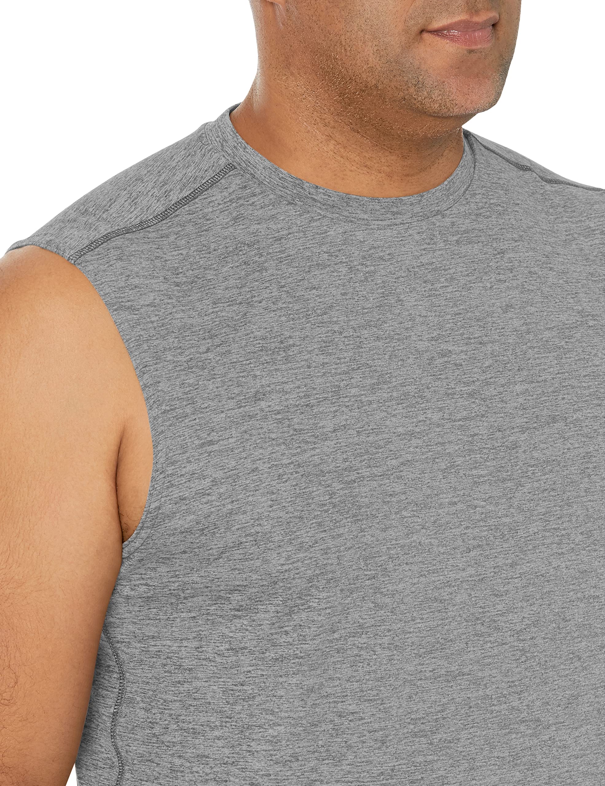 C9 Champion mens Sleeveless Tech Tee T Shirt, Ripe Red, Large US