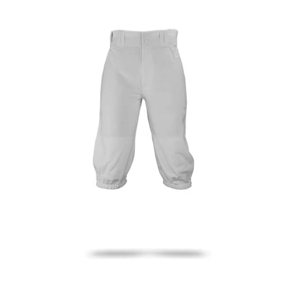 Marucci Sports - Adult Tapered Double-Knit Pant Short White, White, Adult Medium, (MAPTTDKSH-W-AM)