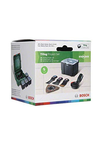 Bosch Home and Garden Tiling Project Set of 5 (Accessories for PMF 250 CES, in Small Accessory Box)