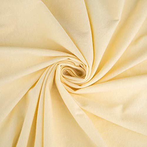 SheetWorld Fitted 100% Cotton Jersey Pack N Play Sheet Fits Graco Square Play Yard 36 x 36, Soft Yellow, Made in USA