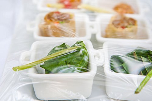 Sunset Food Service Plastic Film Wrap - 18" x 2000' - Includes Safety Blade