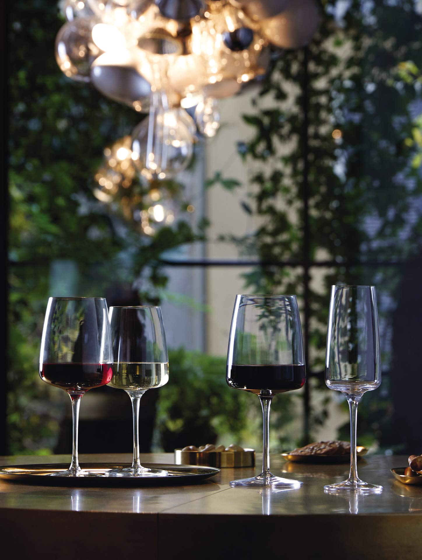 Bormioli Rocco Planeo 12.75 oz. White Wine Glasses, Clear, Set of 4
