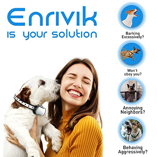 Extra Small Size Dog Training Collar with Remote for Small Dogs 5-15lbs and Puppies with Shock - Waterproof & 1000 Ft Range