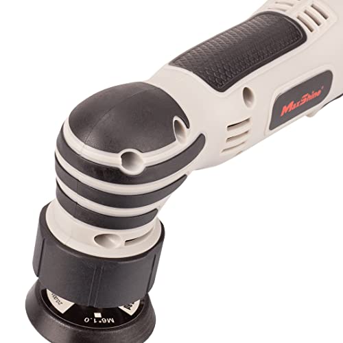 Maxshine M0312 Mini Cordless Polisher β Maximizes Mobility, Super Lightweight(1.93 LBS), 6 Adjustable Speeds, Works as a DA or Rotary Polisher, Includes a full set for your car paint corrections