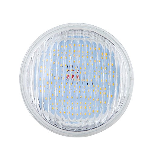 Goehiaul PAR36 LED Landscape Bulbs 6W 3000K Warm White, AC/DC12V, 700Lumens 36W Halogen Equivalent, Water Resistant PAR36 LED Bulb (1 Pack)