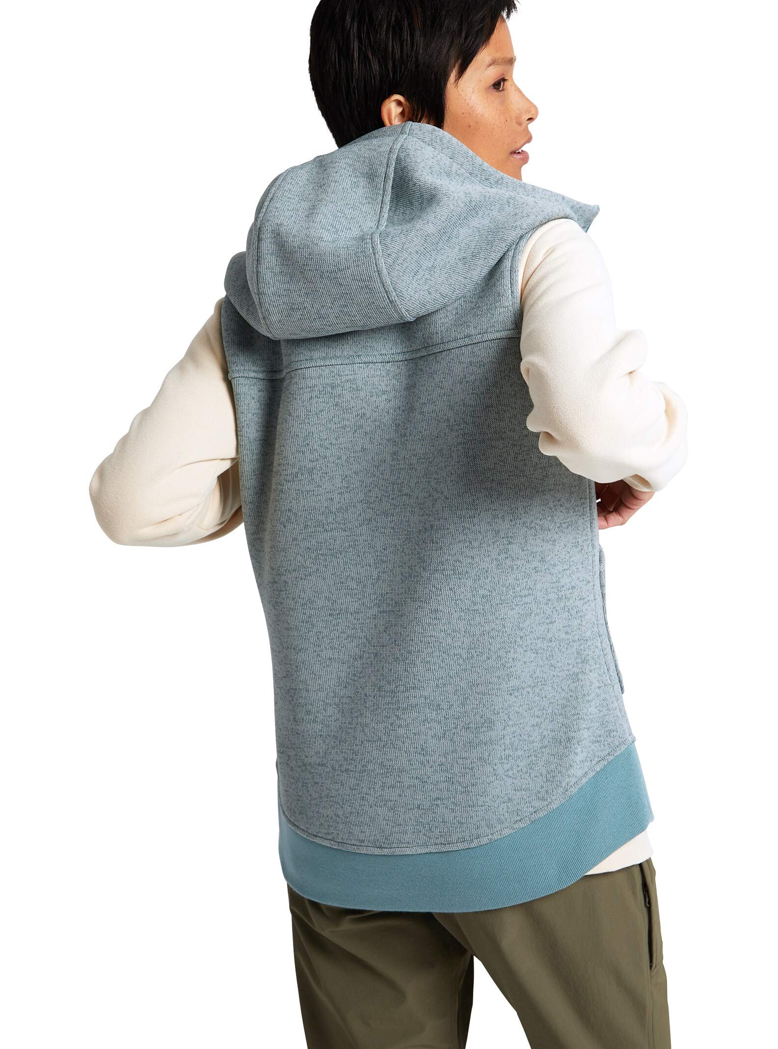 Burton Womens Minxy Vest, Trellis Heather, XX-Small
