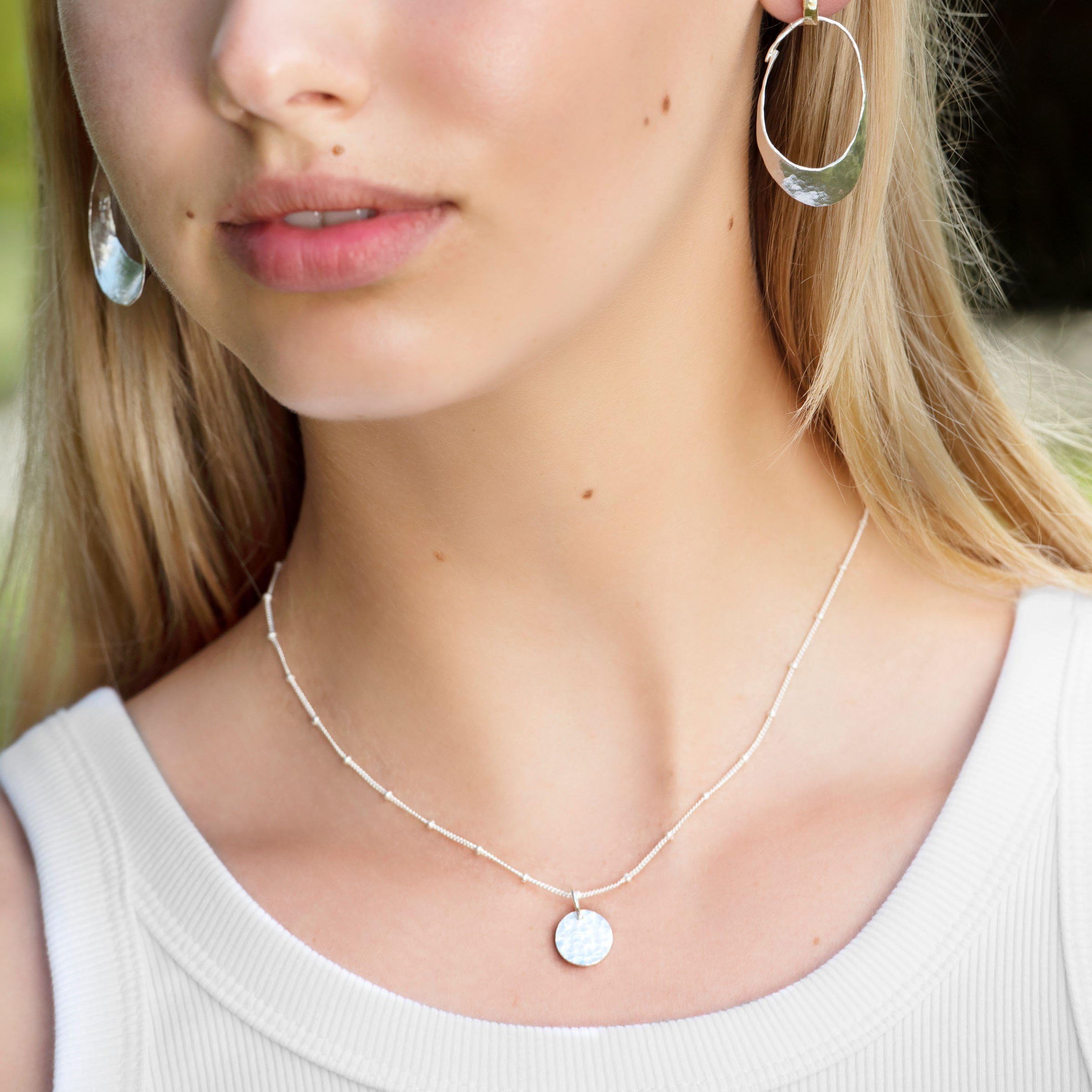 Silpada Pendant Necklace for Women, .925 Sterling Silver, Jewelry Gift Ideas, 'Satellite', 16" + 2"