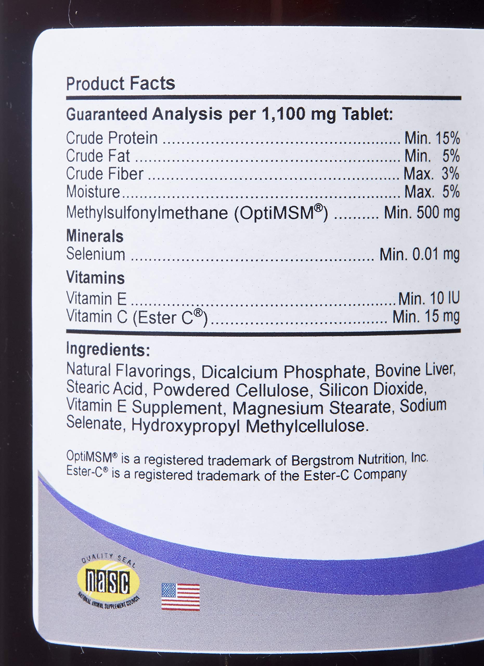 Kala Health COMFORT Antioxidant Supplement for Dogs, 100 Count, Immune Support and Helps Reduce Skin Allergies, Contains: MSM, Superoxide Dismutase, Selenium and Vitamin C & E, Made in The USA