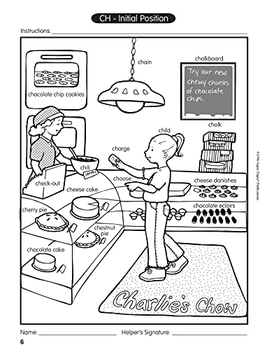 Super Duper Publications | 134 Sound-Loaded Scenes for Articulation: 20 Sounds plus Blends Book | Educational Learning Resource for Children