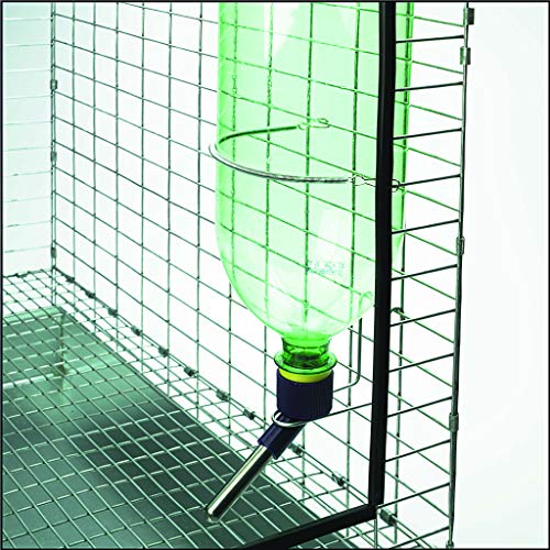 Pet Lodge Earth Friendly Fountain Converts Plastic Bottles into Watering Device for Rabbits, Hamsters, Gerbils, Other Small Animals (Item No. EFF1)