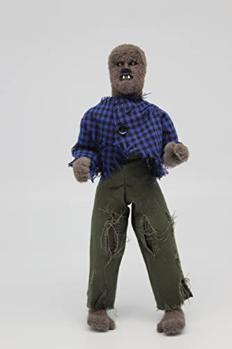 Mego Action Figures, 8” New Mego Werewolf - Full Body Flock (Limited Edition Collector’s Item)