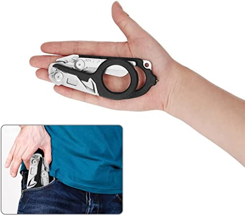 Elegital Emergency Response Shears, Stainless Steel Foldable Scissors Pliers, Outdoor Camping Rescue Scissors Tools