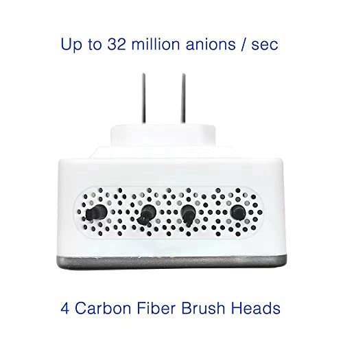HAPHID Ionizer Air Purifier/Plug In Air Purifier with Highest Output - Up to 32 Million Anions/Sec, Cleanse:Odors,Pets Smell Etc(8-Pack)