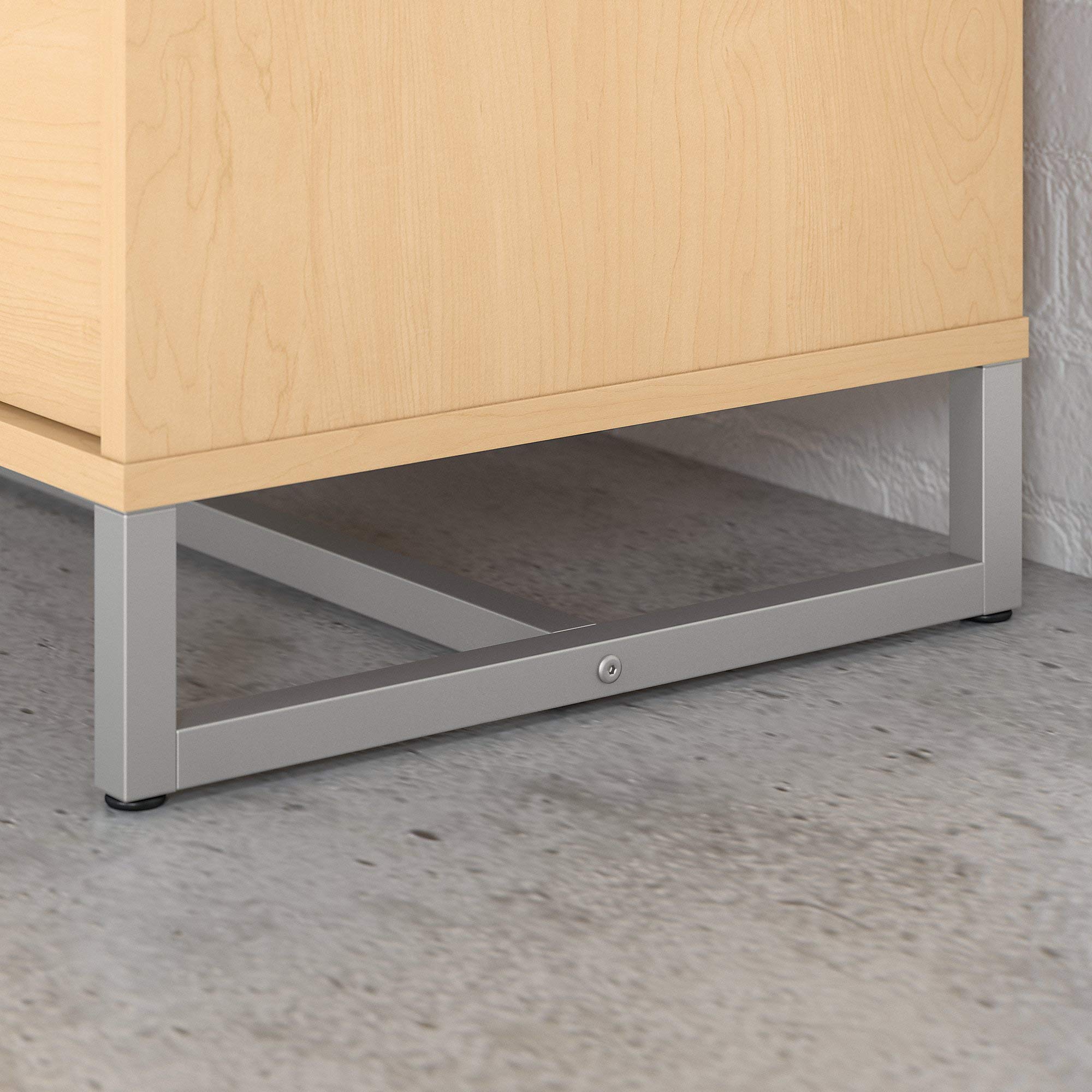 Bush Business Furniture Office by Kathy Ireland Method 2 Drawer Lateral File Cabinet-Assembled, Natural Maple