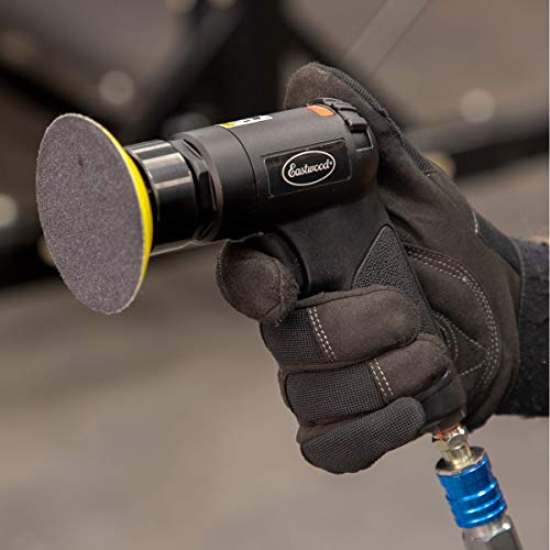 Eastwood Pistol Grip 3In Composite Orbital Sander Comfort Durable Lightweight