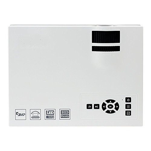 Taotaole Multi-media Mini 800 Lumens Portable LED Projection Micro Home Theater Projector