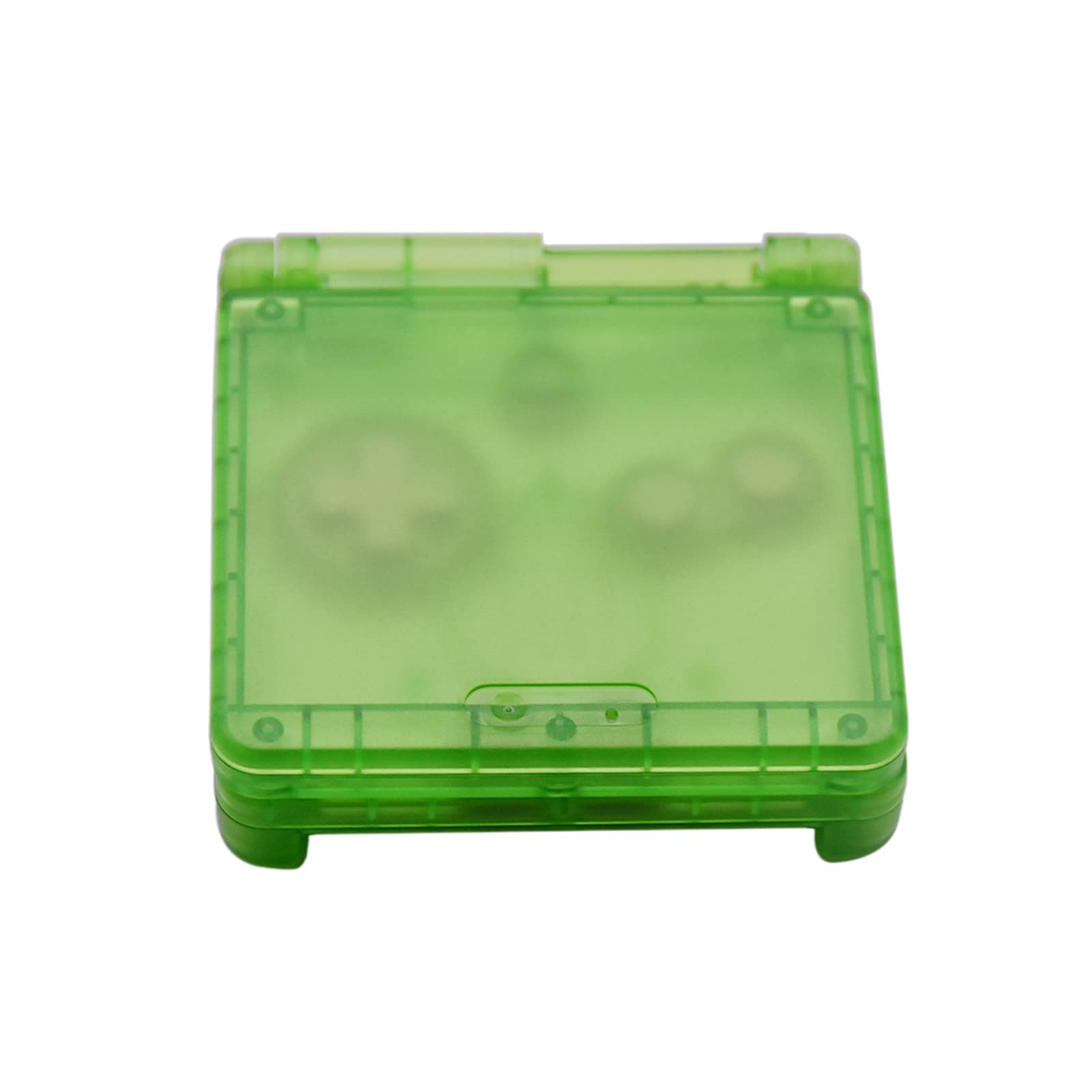 Meijunter Replacement Transparent Clear Full Housing Shell Case Repair Parts Kit w/Lens&Screwdriver for Nintendo Gameboy Advance SP GBA SP Console