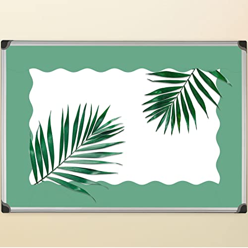 Eucalyptus Green Bulletin Board Border Scalloped Border Trim for Classroom 52ft One Roll