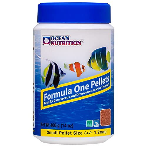 Ocean Nutrition 400g Formula1 Marine Pellet Frozen Food, Small