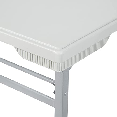 Office Star Resin Multipurpose Rectangle Folding Training Table for Home or Office, 5.87 Feet Long