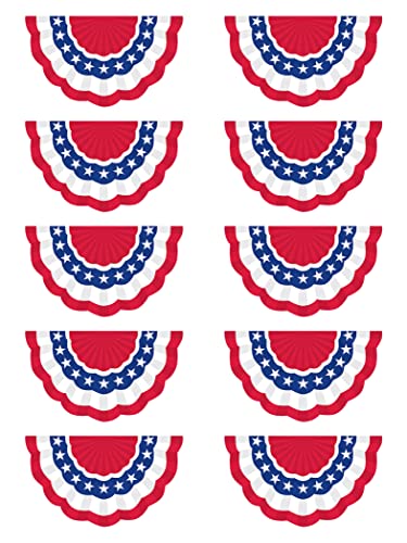 Teacher Created Resources Patriotic Bunting Accents (5895)