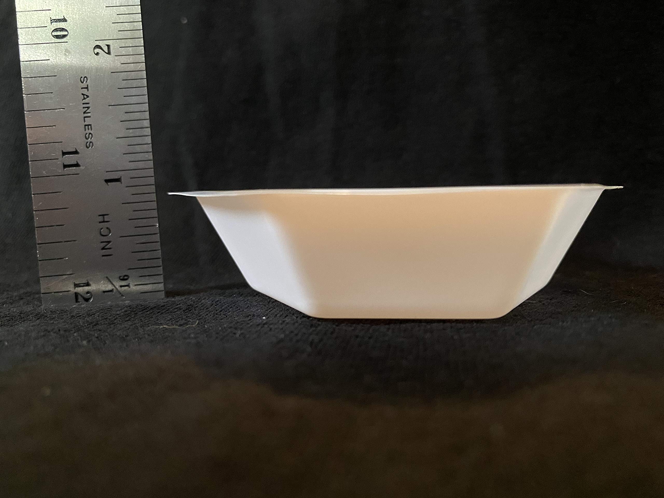 Hexagonal Weighing Boats, W-H64-WA-500, 64mm, Medium, White Anti-Static, Pack of 500