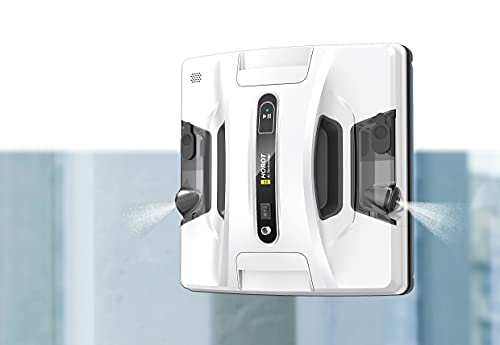 HOBOT-2S Window Cleaning Automatic Smart Robot with Dual Ultrasonic Water Spray and Control via Smartphone or Remote